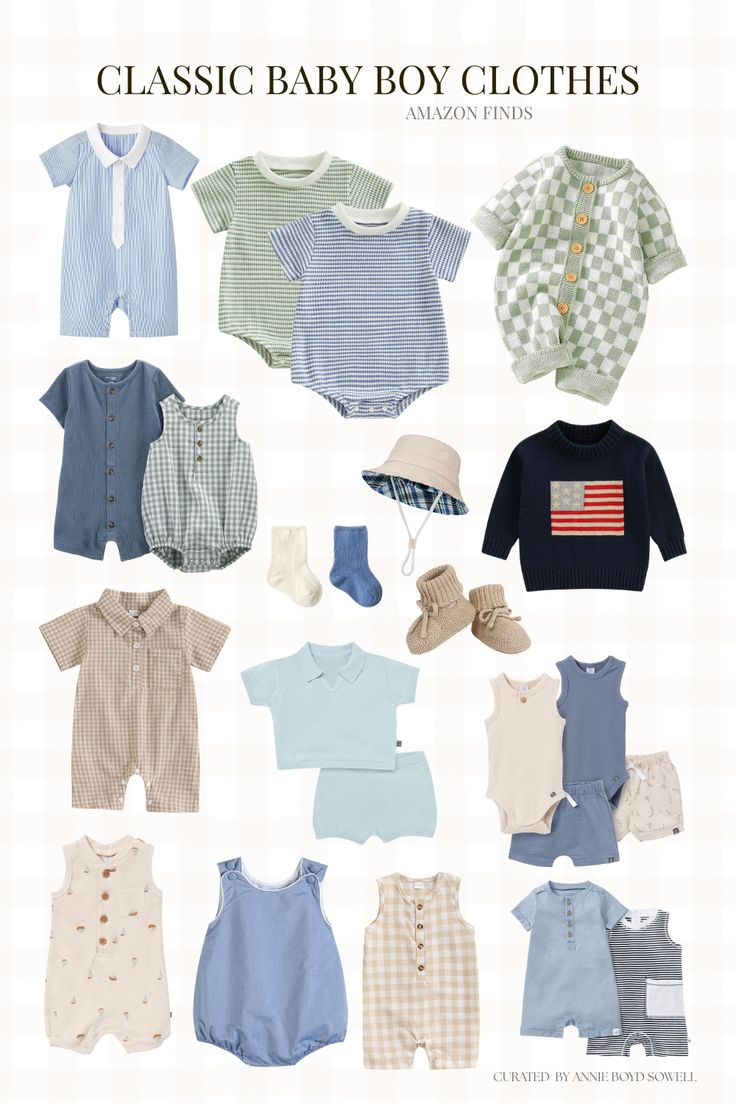 The Best Classic Baby Boy Clothes on Amazon – ANNIE BOYD SOWELL